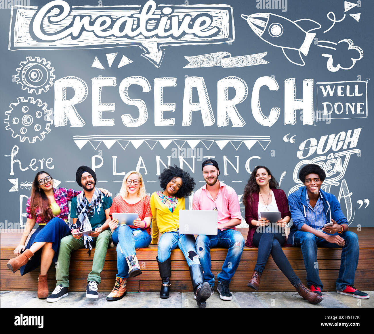 Research Report Facts Knowledge Information Concept Stock Photo - Alamy