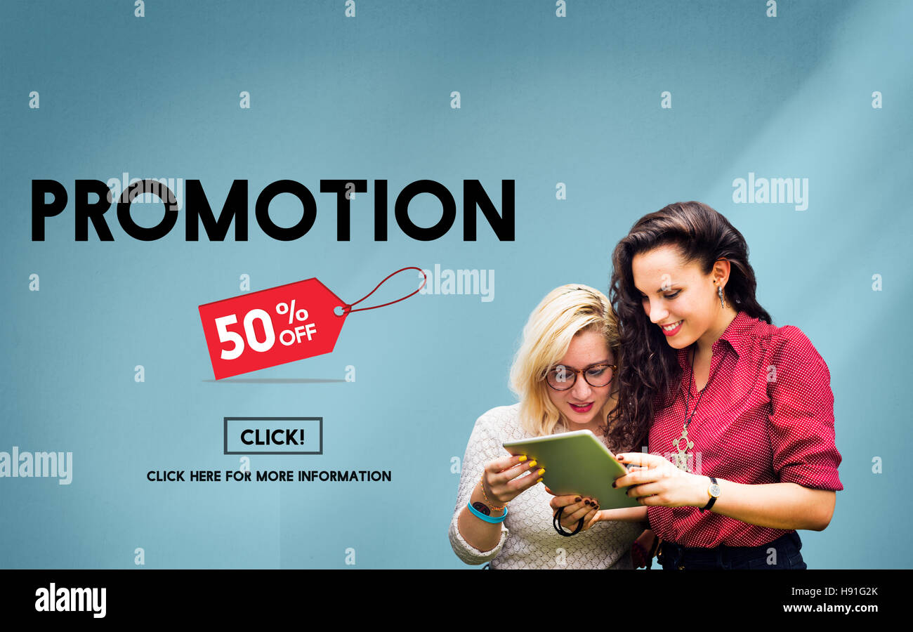 Promotion Discount Price Tag Campaign Concept Stock Photo - Alamy