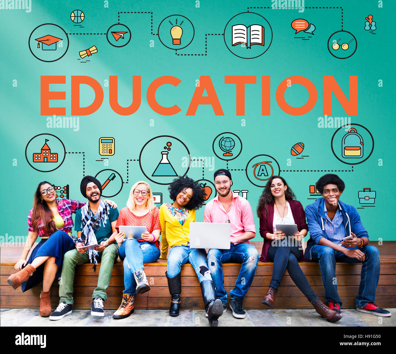Education Study Learning Knowledge Information Concept Stock Photo - Alamy