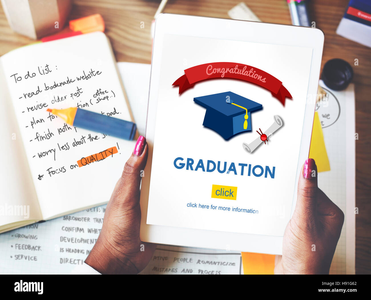 Congratulation graduation hi-res stock photography and images - Alamy