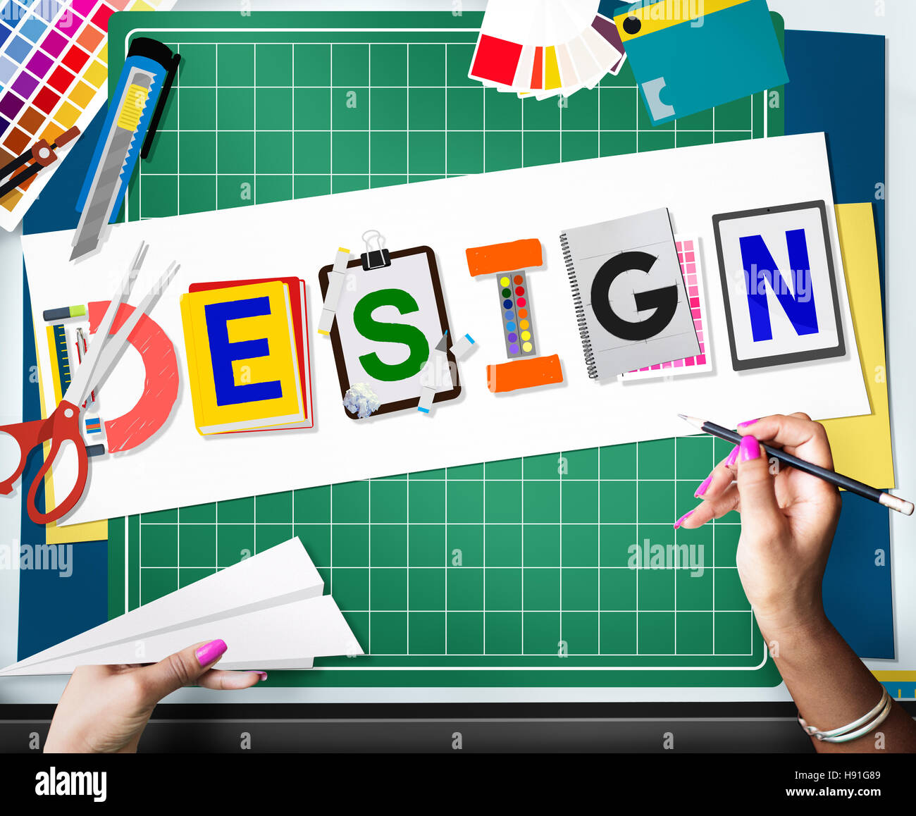 Planning design illustration hi-res stock photography and images - Alamy