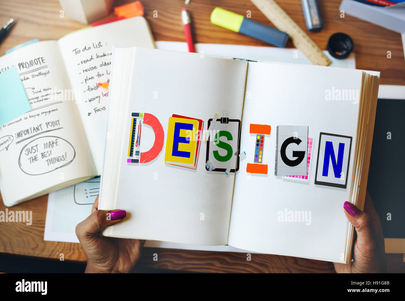 Design Creative Ideas Planning Creativity Concept Stock Photo - Alamy