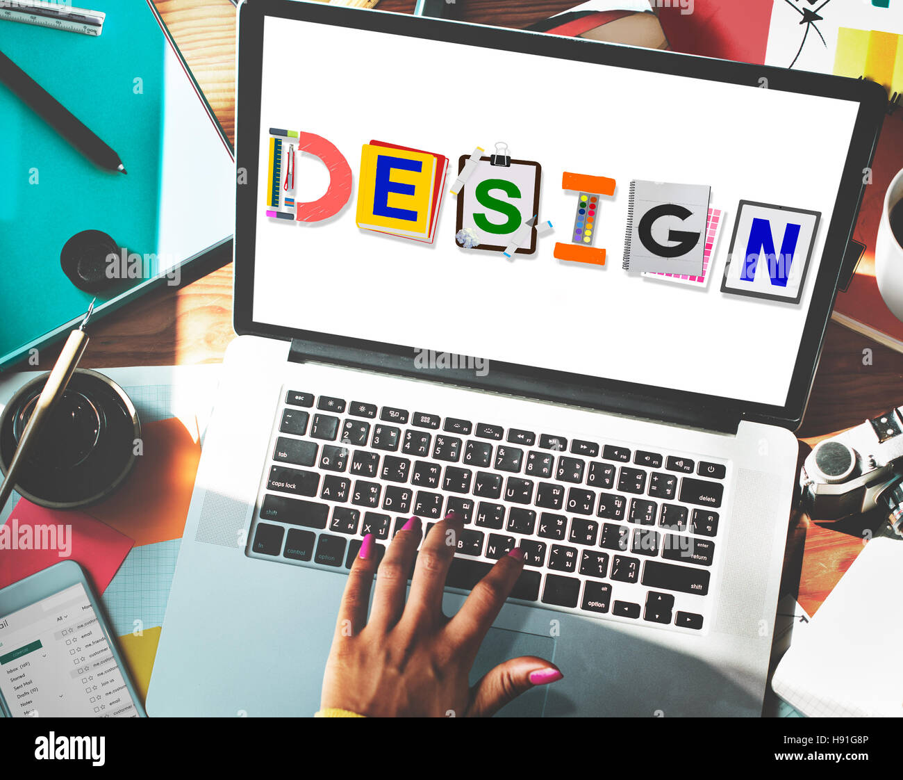 Design Creative Ideas Planning Creativity Concept Stock Photo - Alamy