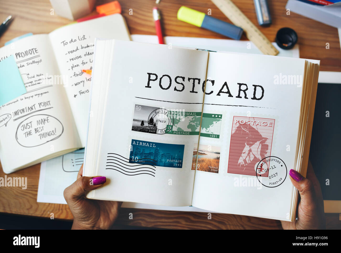 Postage paperwork hi-res stock photography and images - Alamy