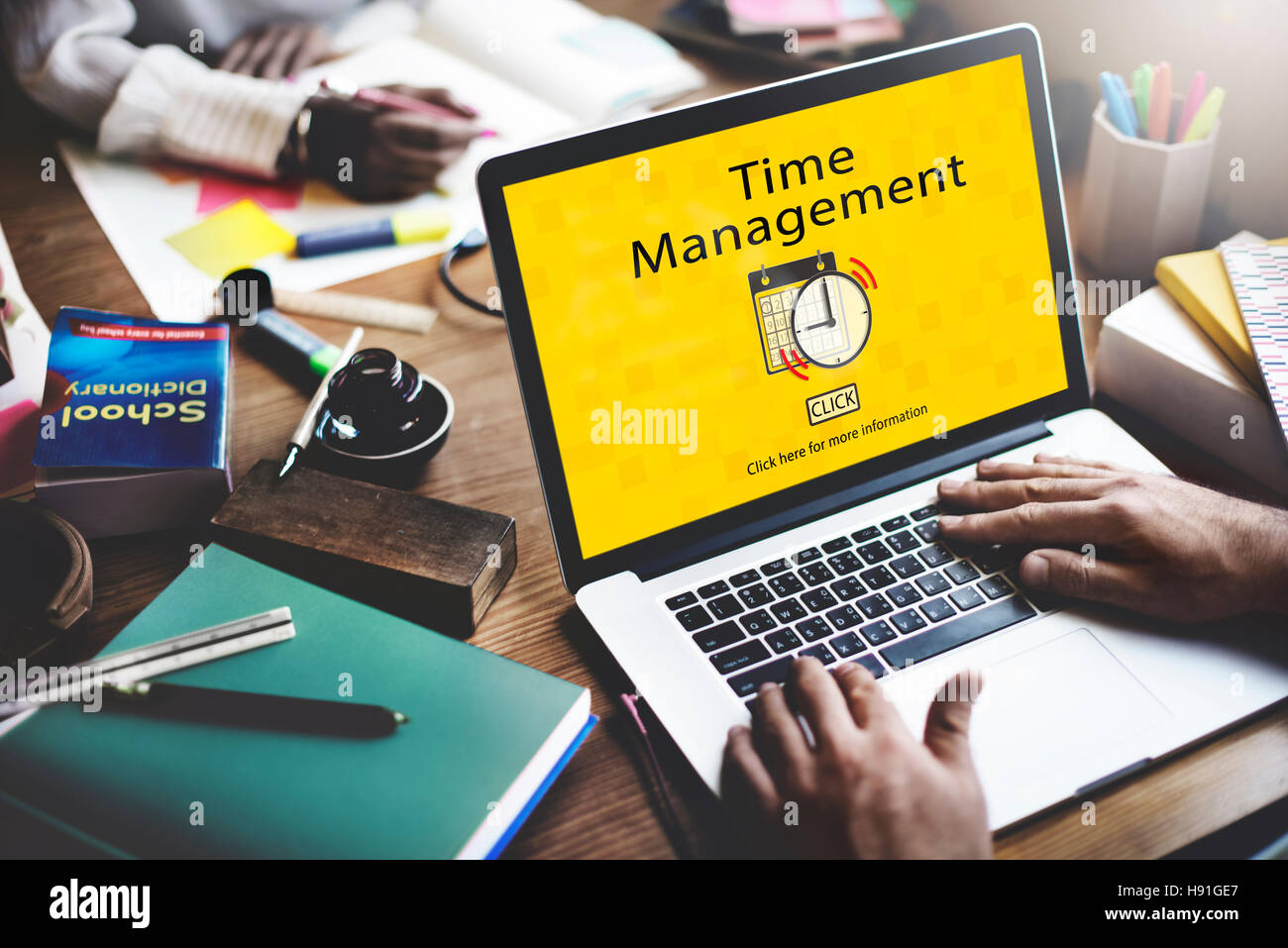 Time Management Schedule Notes Imporant Task Concept Stock Photo - Alamy