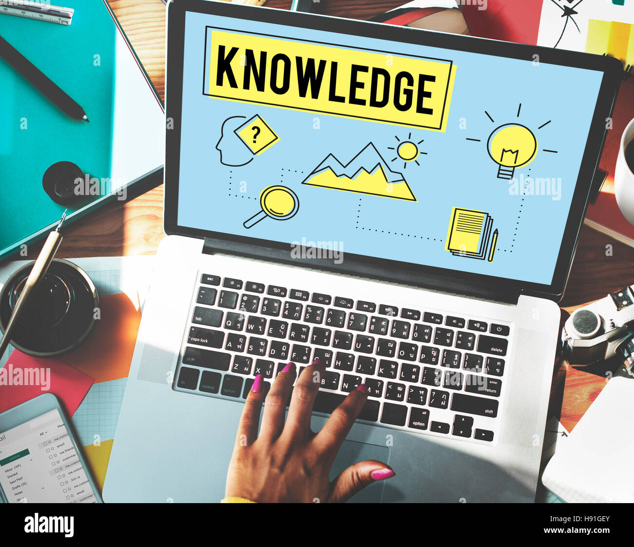 Information Knowledge Resource Data Facts Concept Stock Photo - Alamy