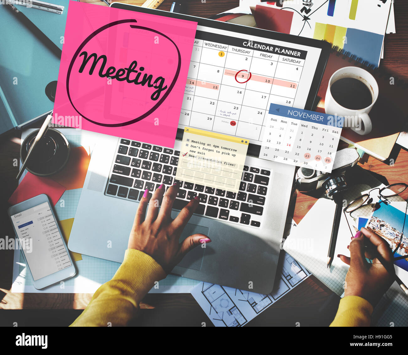 Meeting Conference Discussion Planning Seminar Concept Stock Photo - Alamy