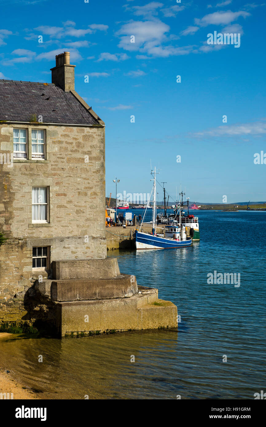 The Harbour Lerwick, Shetland Islands, Scotland Stock Photo - Alamy