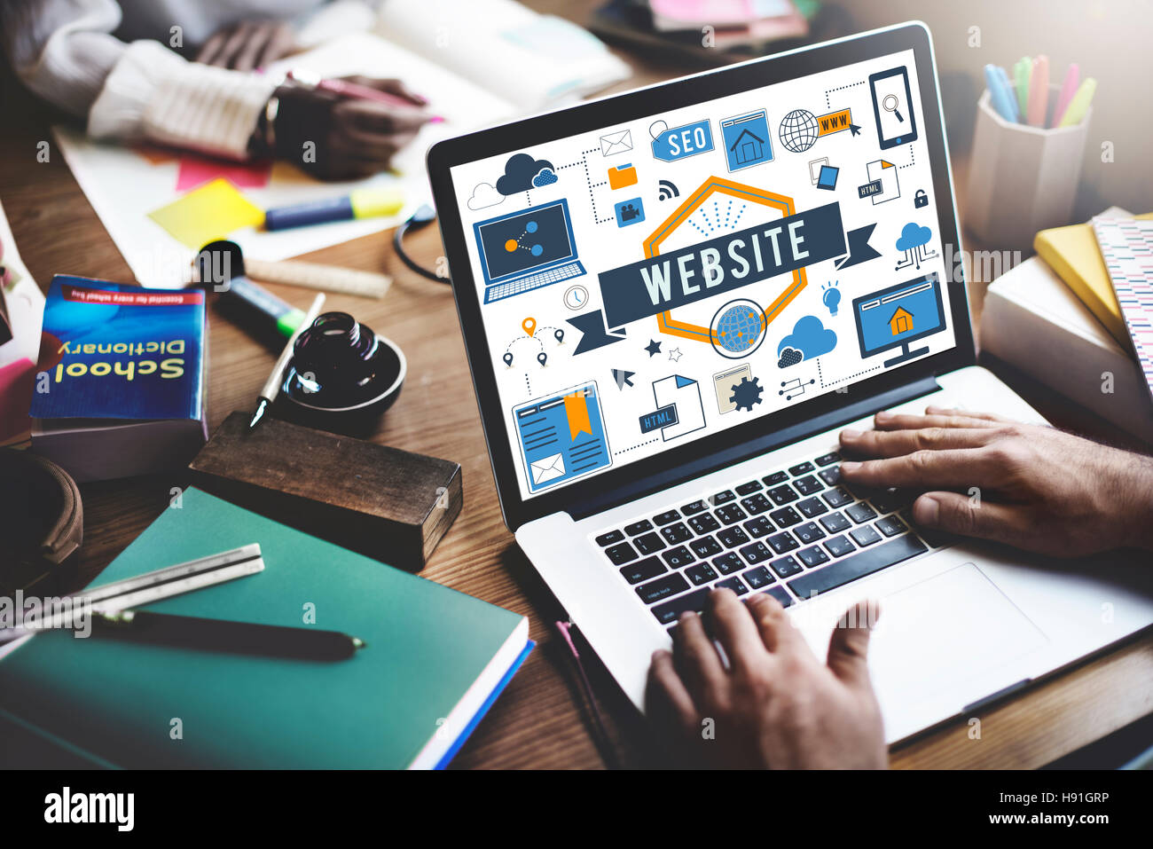 Website Www Connection Internet Online Concept Stock Photo - Alamy