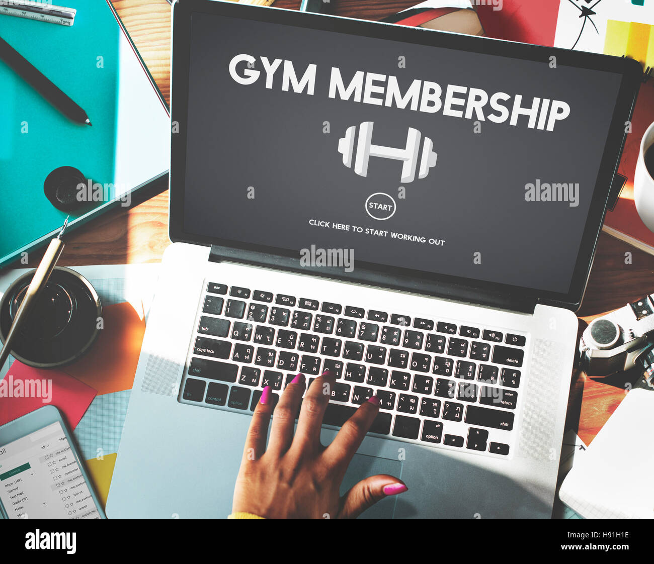 Messy gym hi-res stock photography and images - Alamy