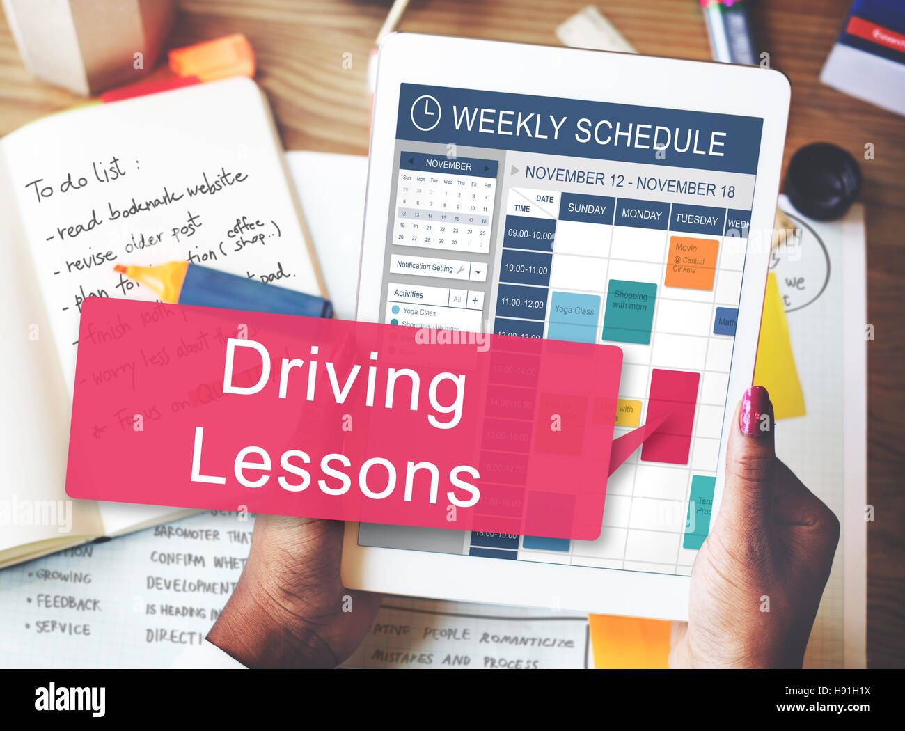 Driving lessons test examination hi-res stock photography and images ...