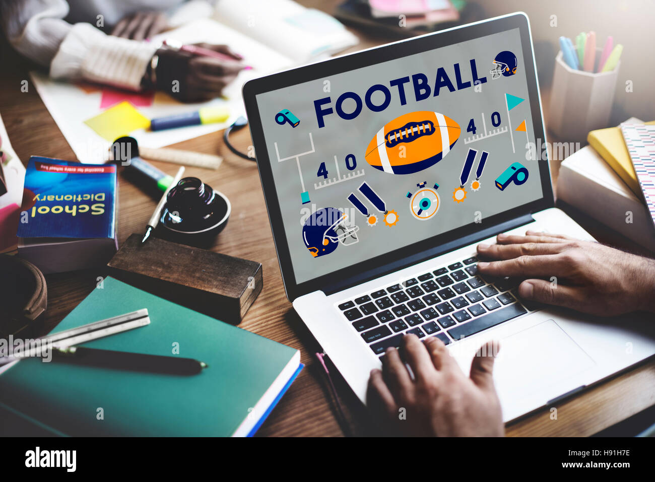 Digital sports graphics hi-res stock photography and images - Alamy