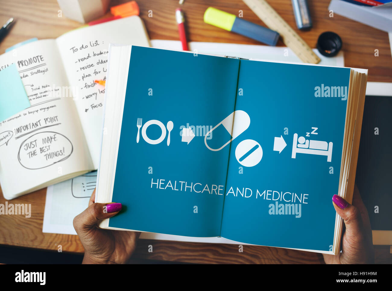 Medication book hi-res stock photography and images - Alamy