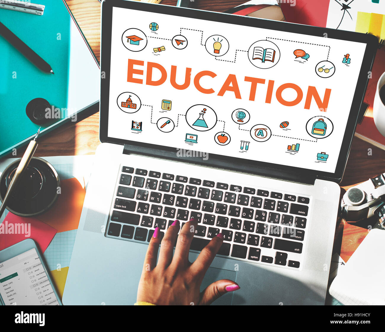 Education Study Learning Knowledge Information Concept Stock Photo - Alamy