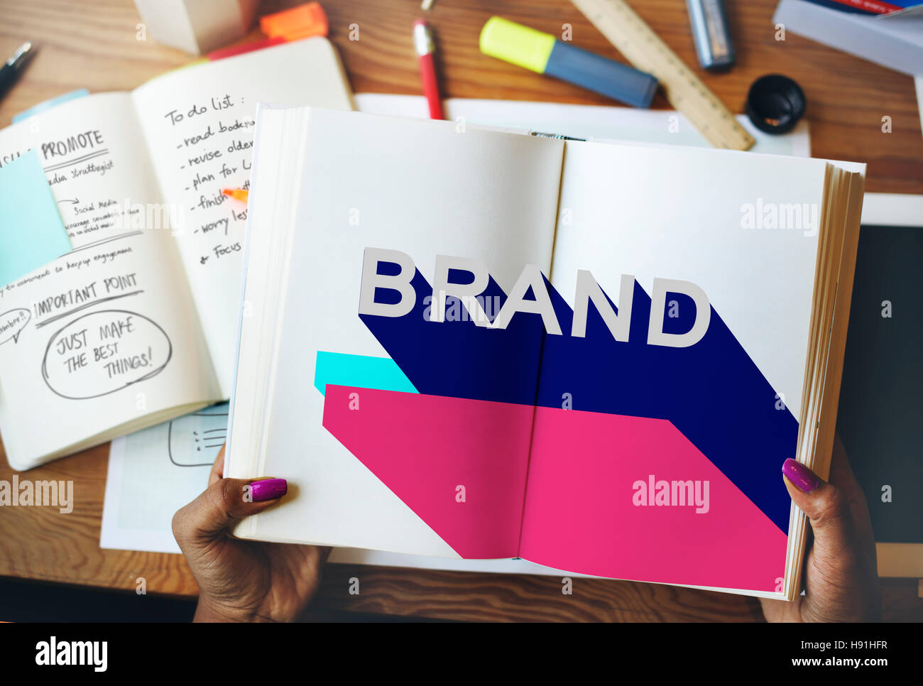 Brand Branding Copyright Label Marketing Value Concept Stock Photo - Alamy