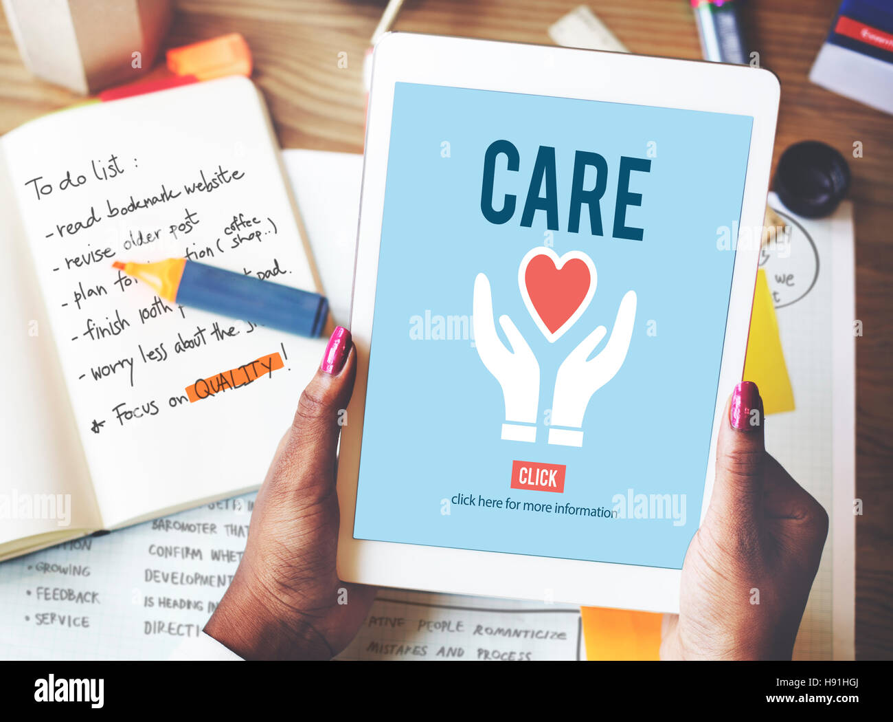 Care Give Charity Share Donation Foundation Concept Stock Photo - Alamy