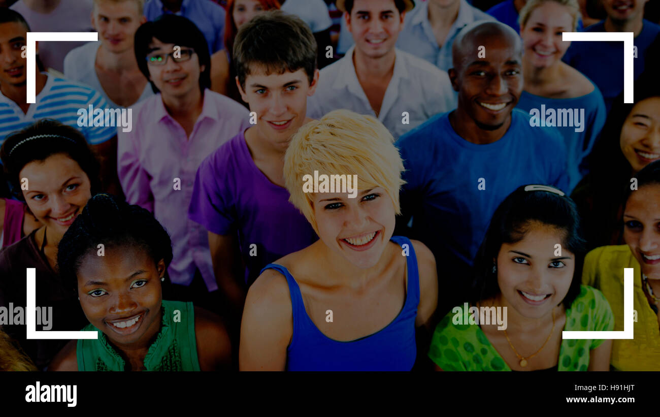 Camera Focus Frame Border Copy Space Concept Stock Photo - Alamy