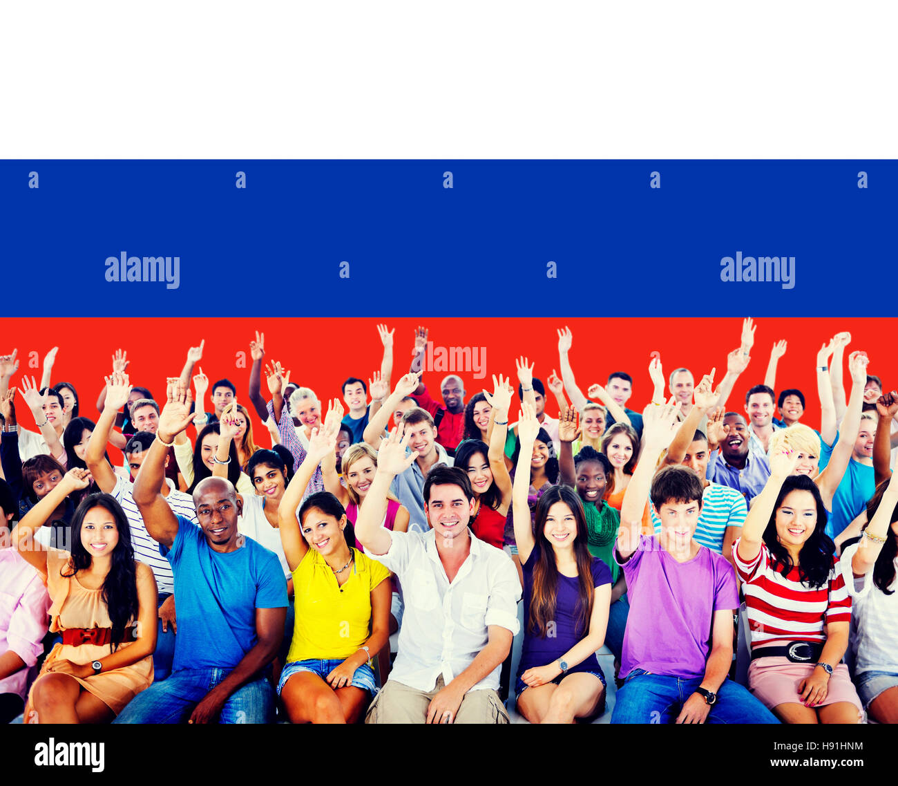 Russian pride flag hi-res stock photography and images - Alamy