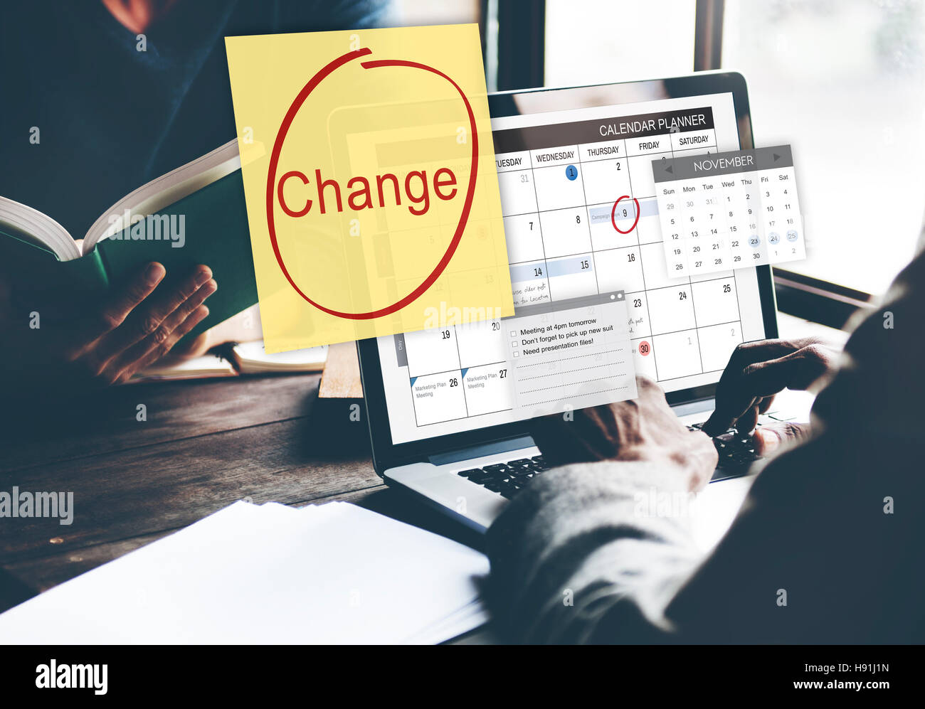 Change appointment event schedule hi-res stock photography and images - Alamy