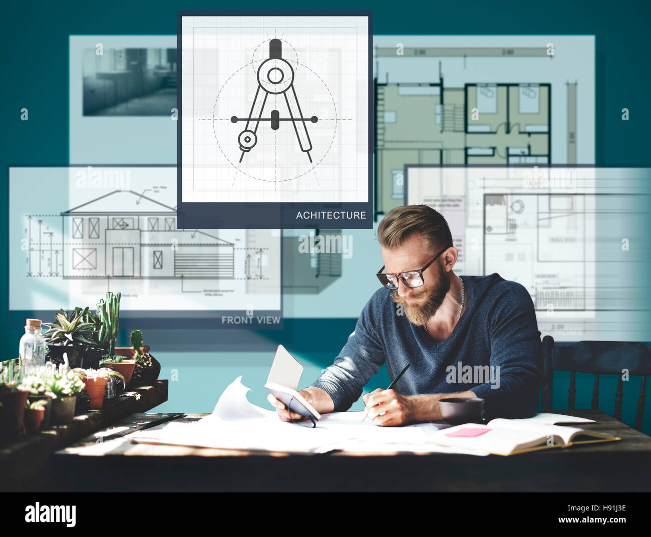 Architecture Construction Design Development Concept Stock Photo - Alamy