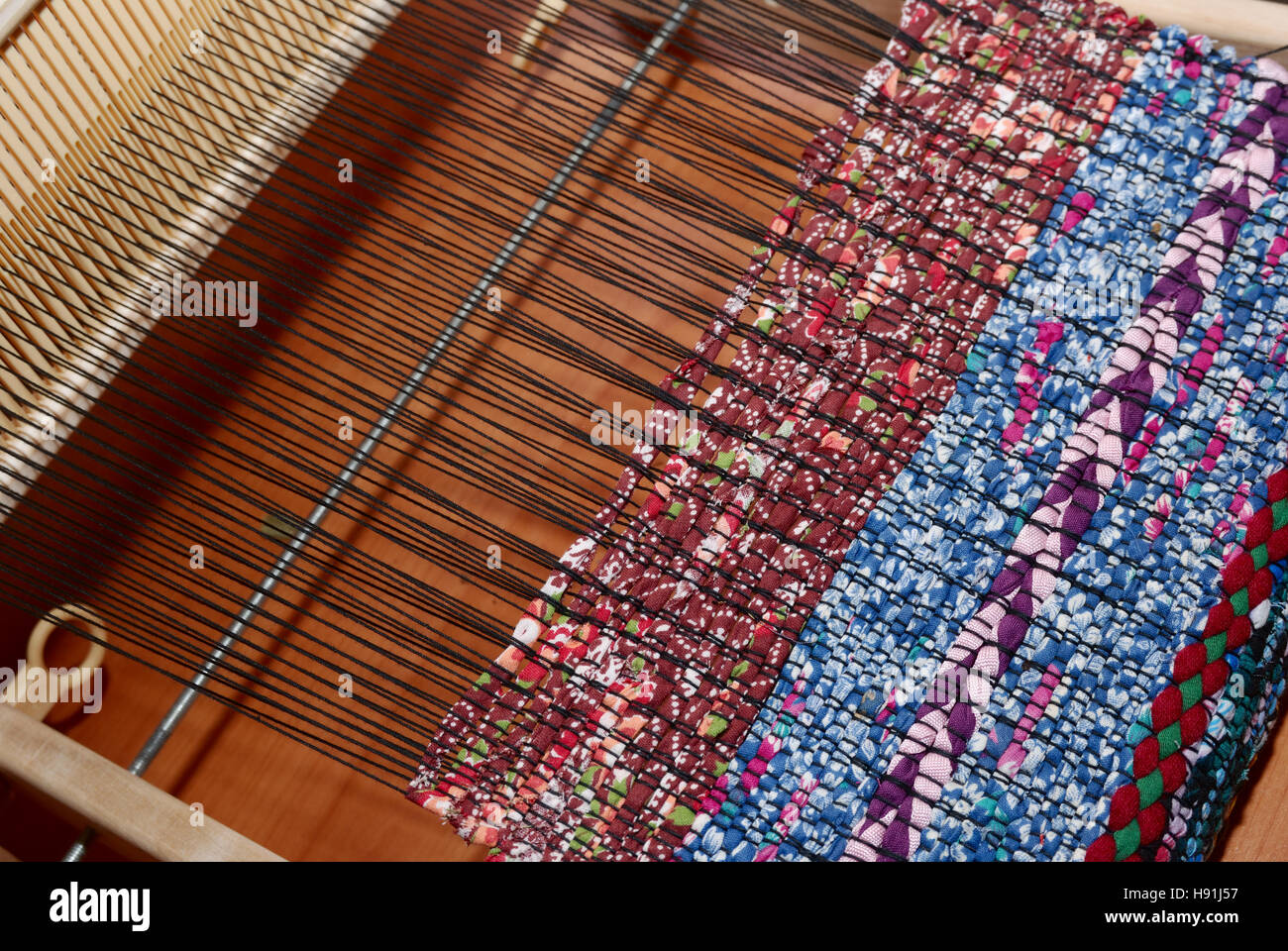 Weaving Traditional Indian Rug High Resolution Stock Photography and ...