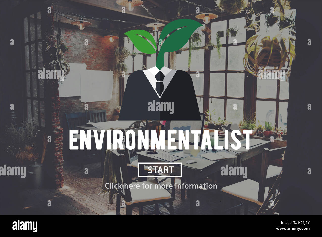 Environmental Friendly Business Suit Concept Stock Photo - Alamy