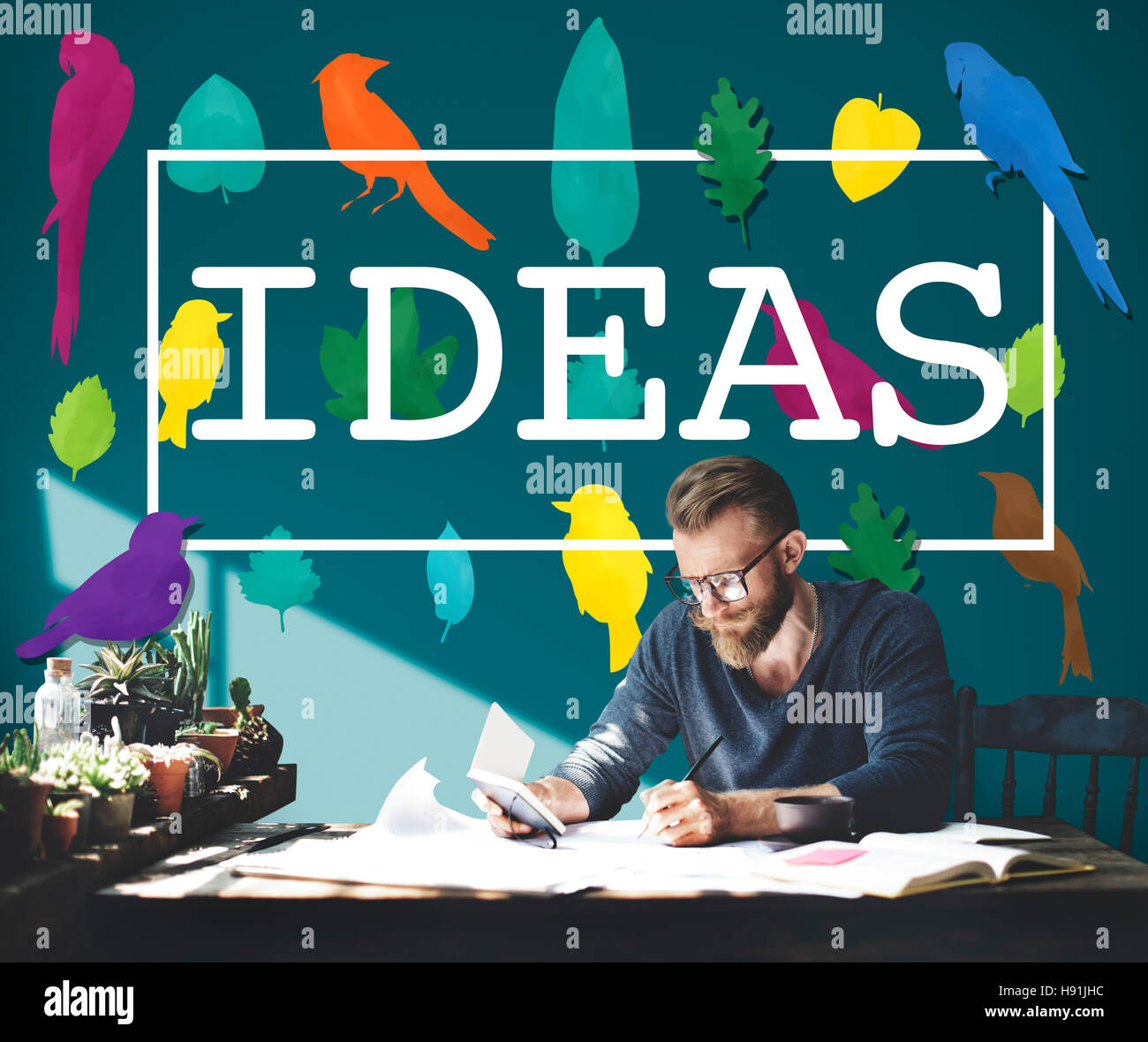 Ideas Create Creative Creativity Thoughts Concept Stock Photo - Alamy
