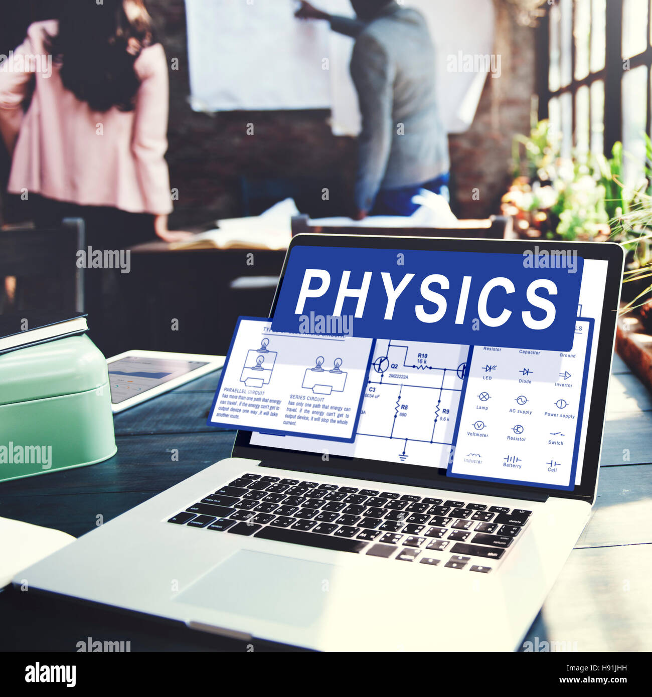 Physics Complex Experiment Formula Function Concept Stock Photo - Alamy