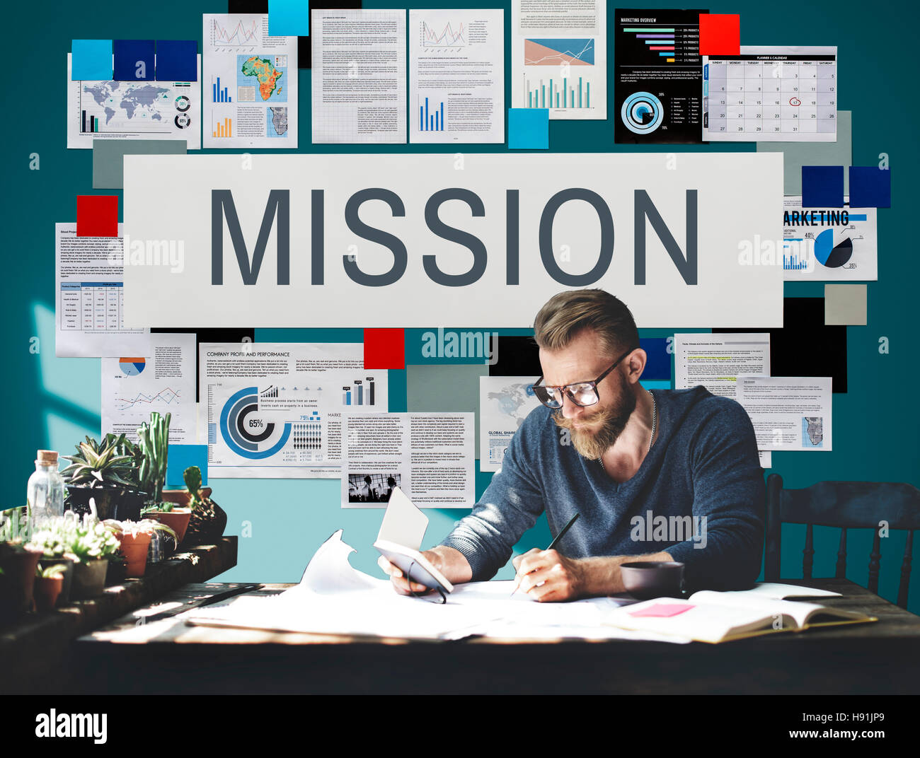 Mission Aim Goals Motivation Target Vision Concept Stock Photo - Alamy