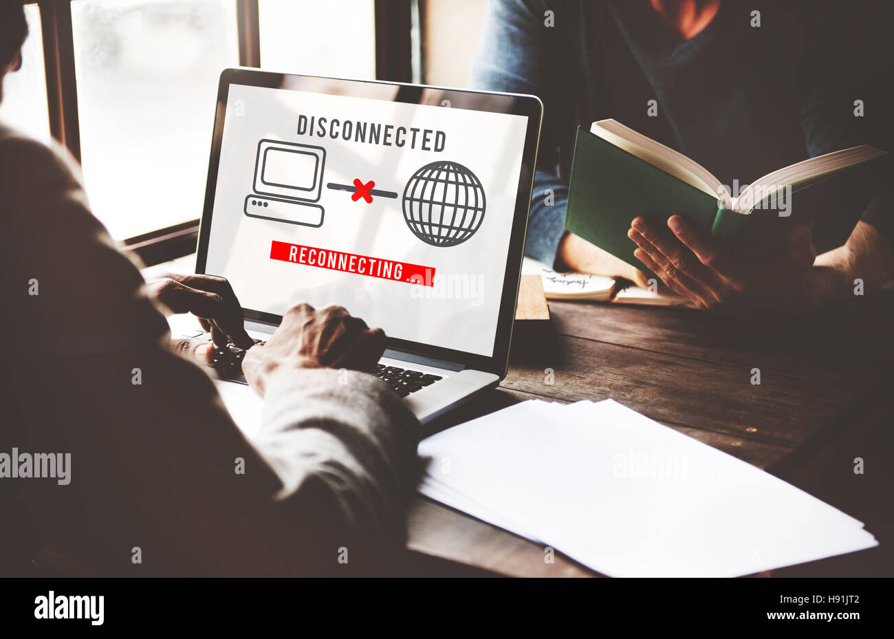 Disconnected Disconnect Error Inaccessible Concept Stock Photo - Alamy