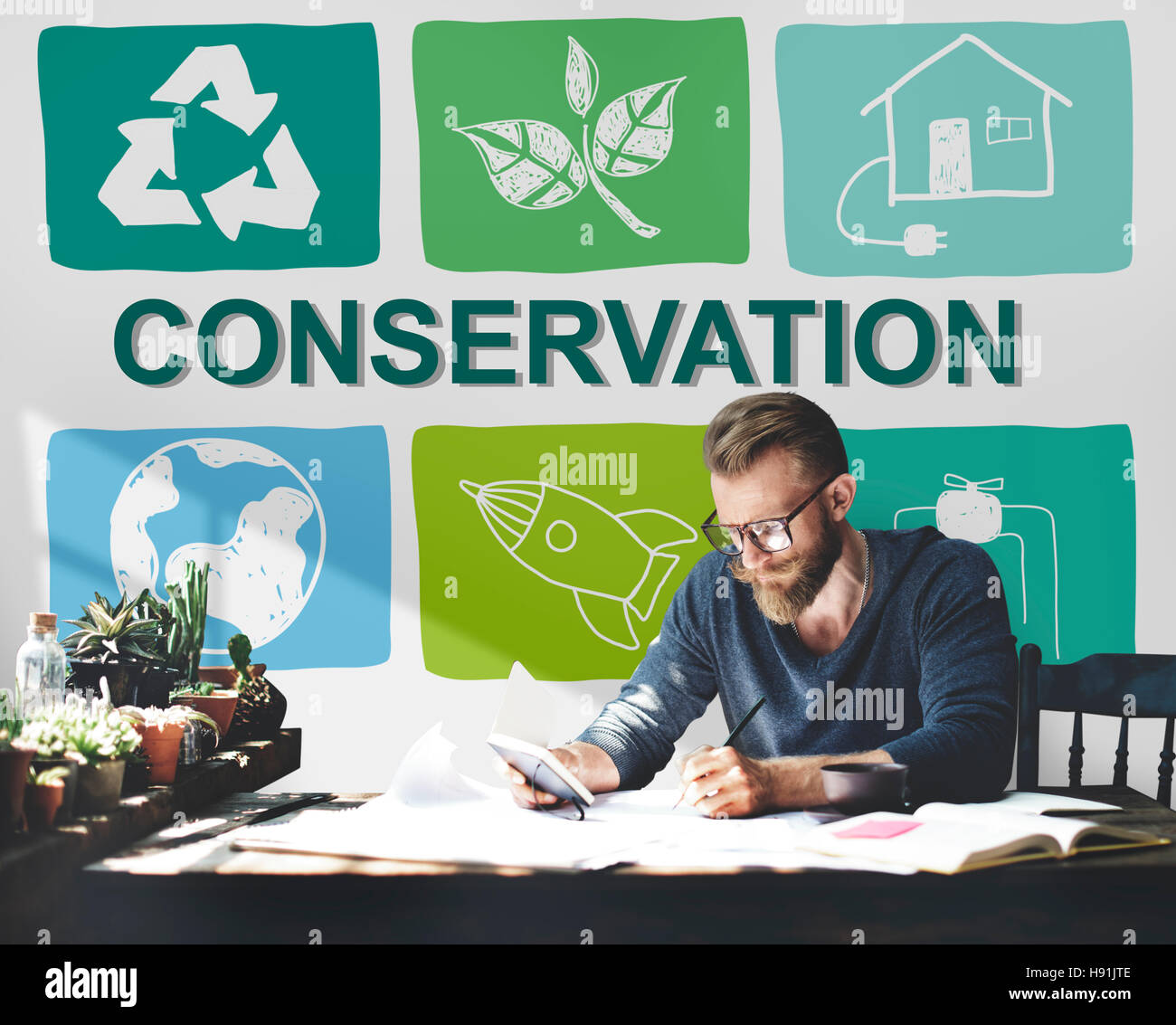 Environmental Conservation Life Preservation Protection Growth Concept ...