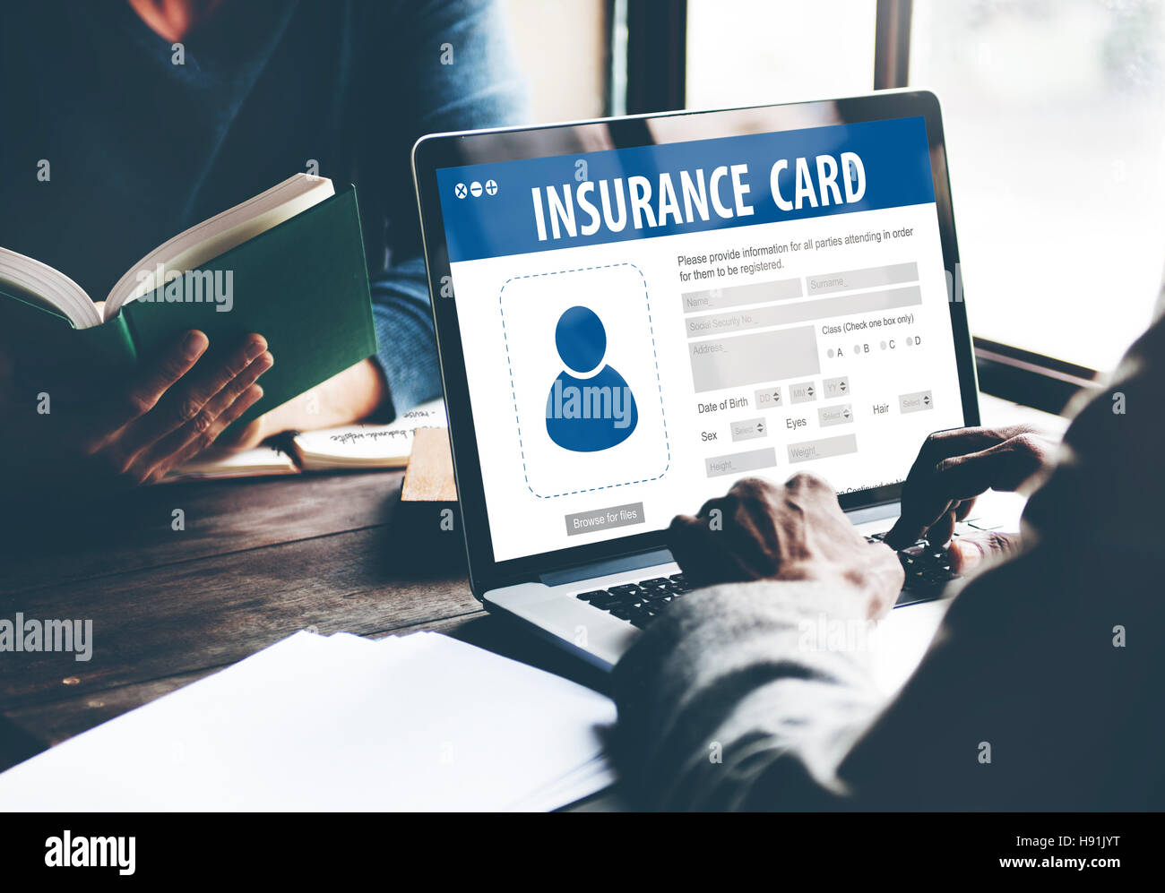 Hospital Insurance Card Identification Data Information Accident ...