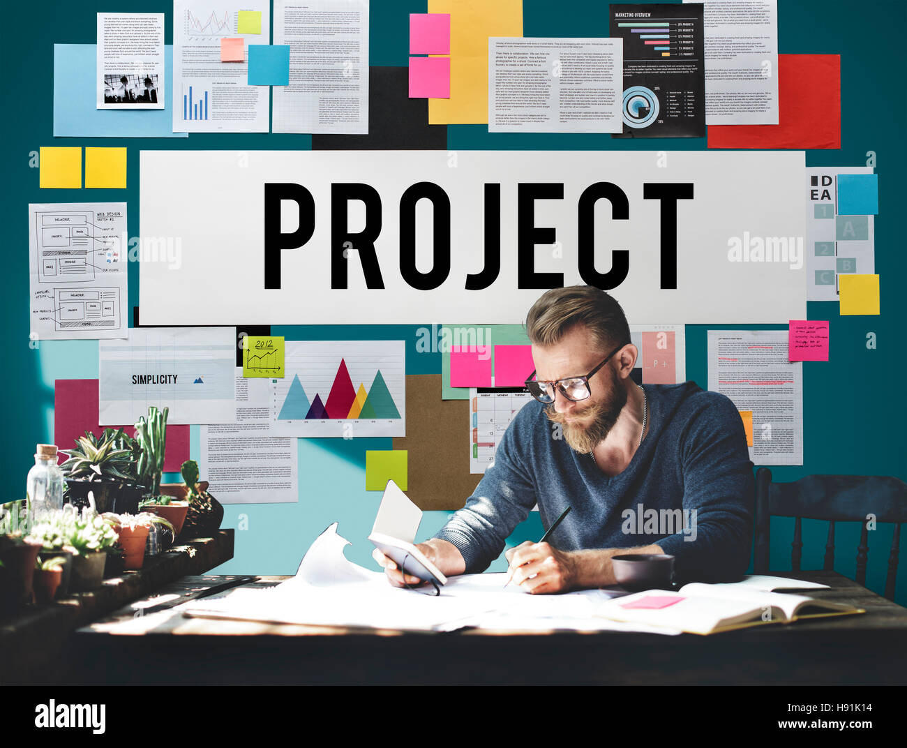 Project Planning Estimate Forecast Predict Task Concept Stock Photo - Alamy