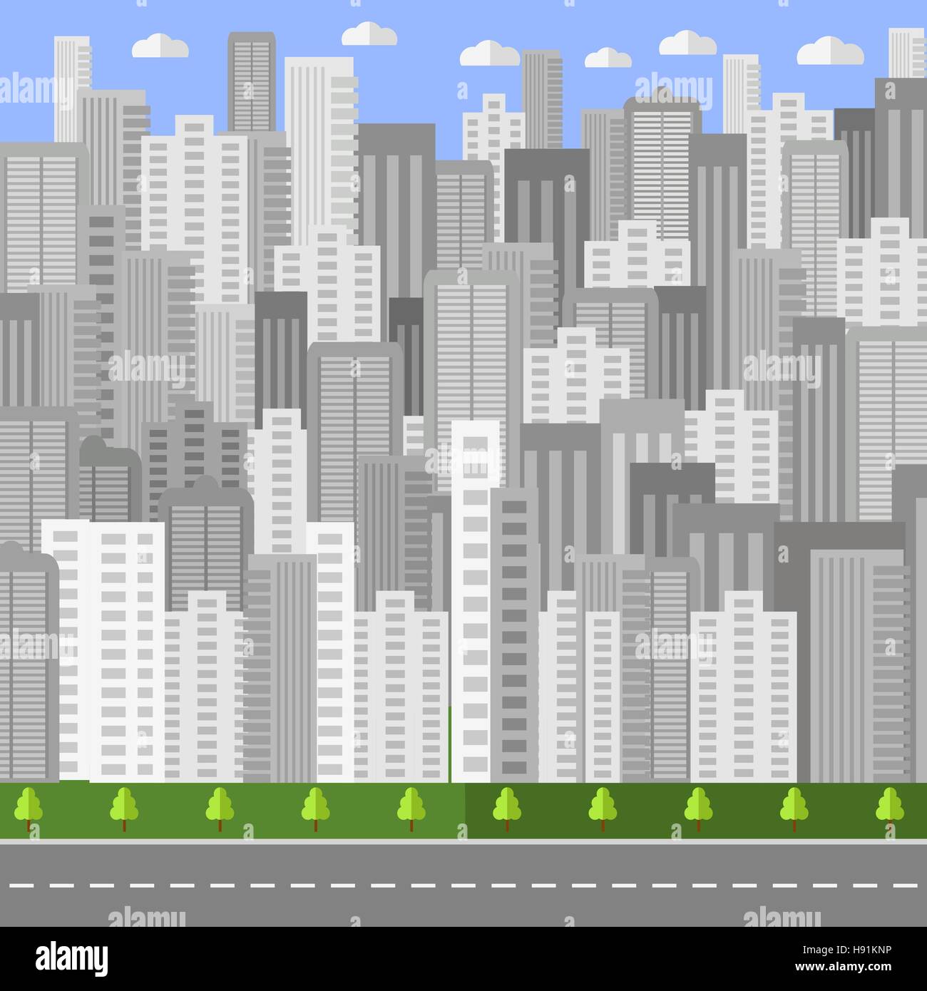 City Background. Urban Landscape Stock Vector Image & Art - Alamy