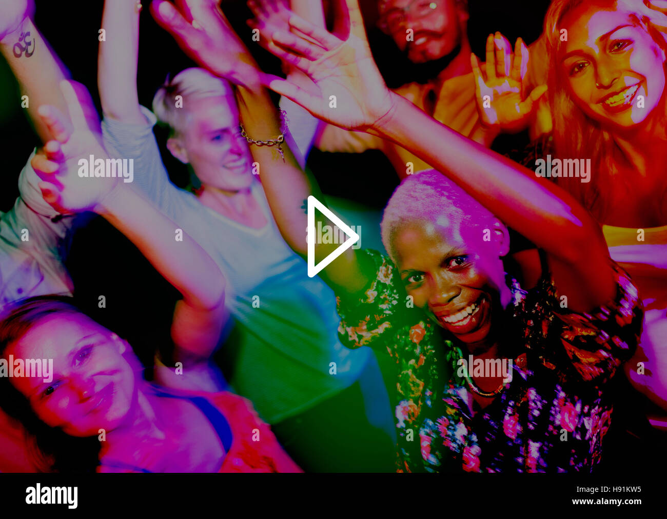 Play Start Button Multimedia Concept Stock Photo - Alamy