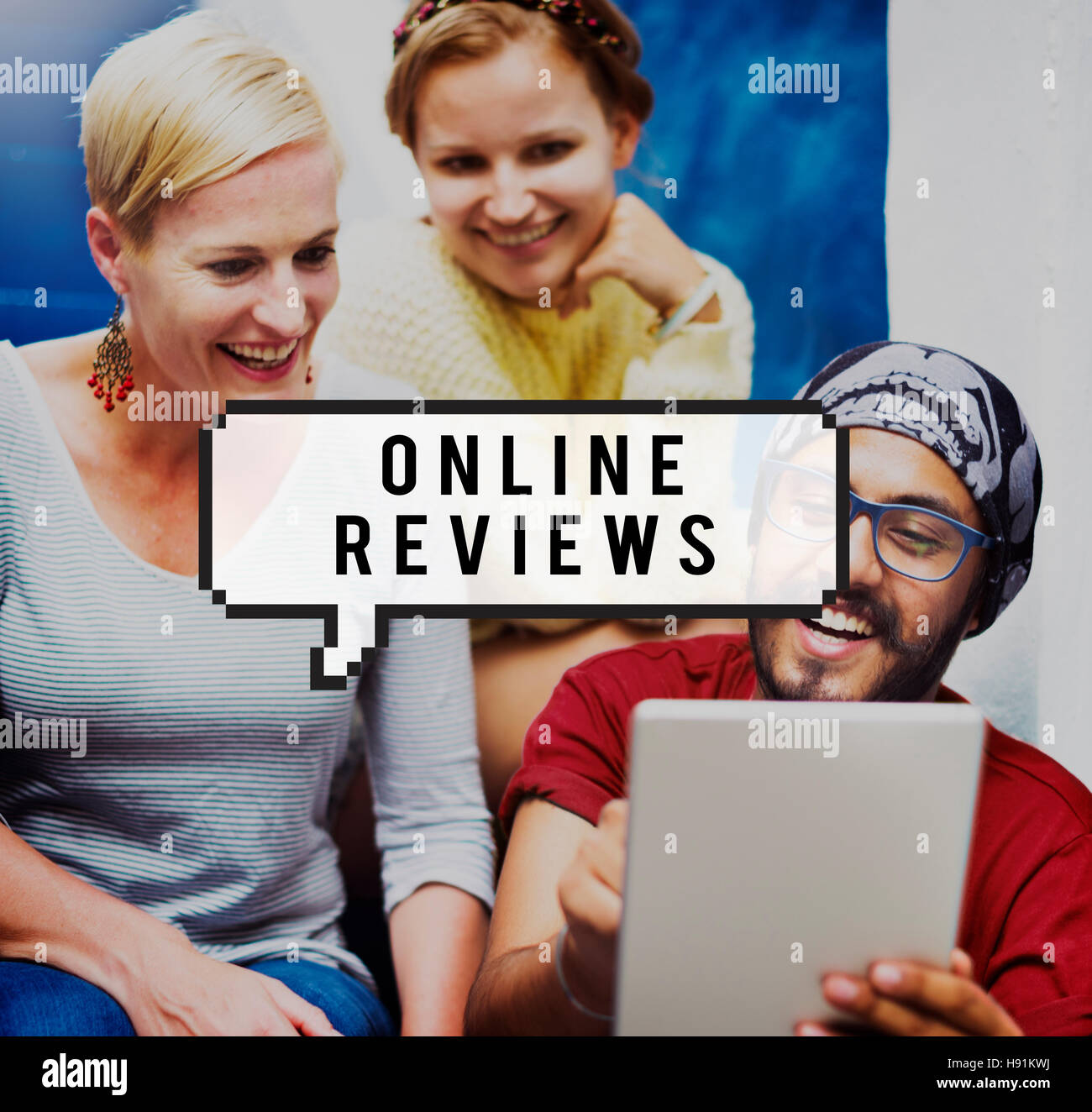 Online Review Comment Feedback Opinion Concept Stock Photo - Alamy