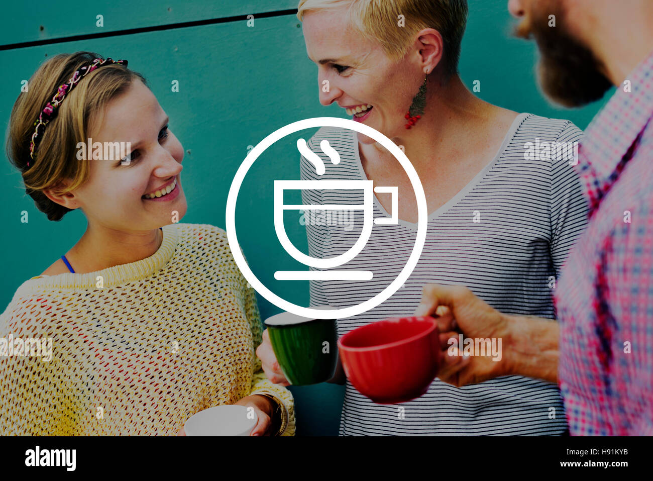 Break Coffee Beverage Refreshment Leisure Relaxing Concept Stock Photo ...