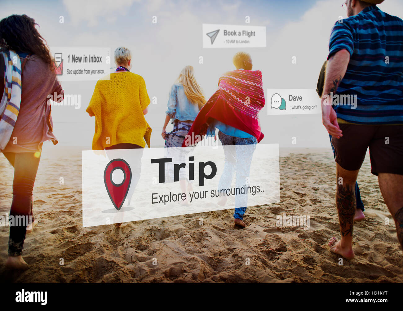 Trip Vacation Holiday Adventure Travel Exploration Concept Stock Photo ...