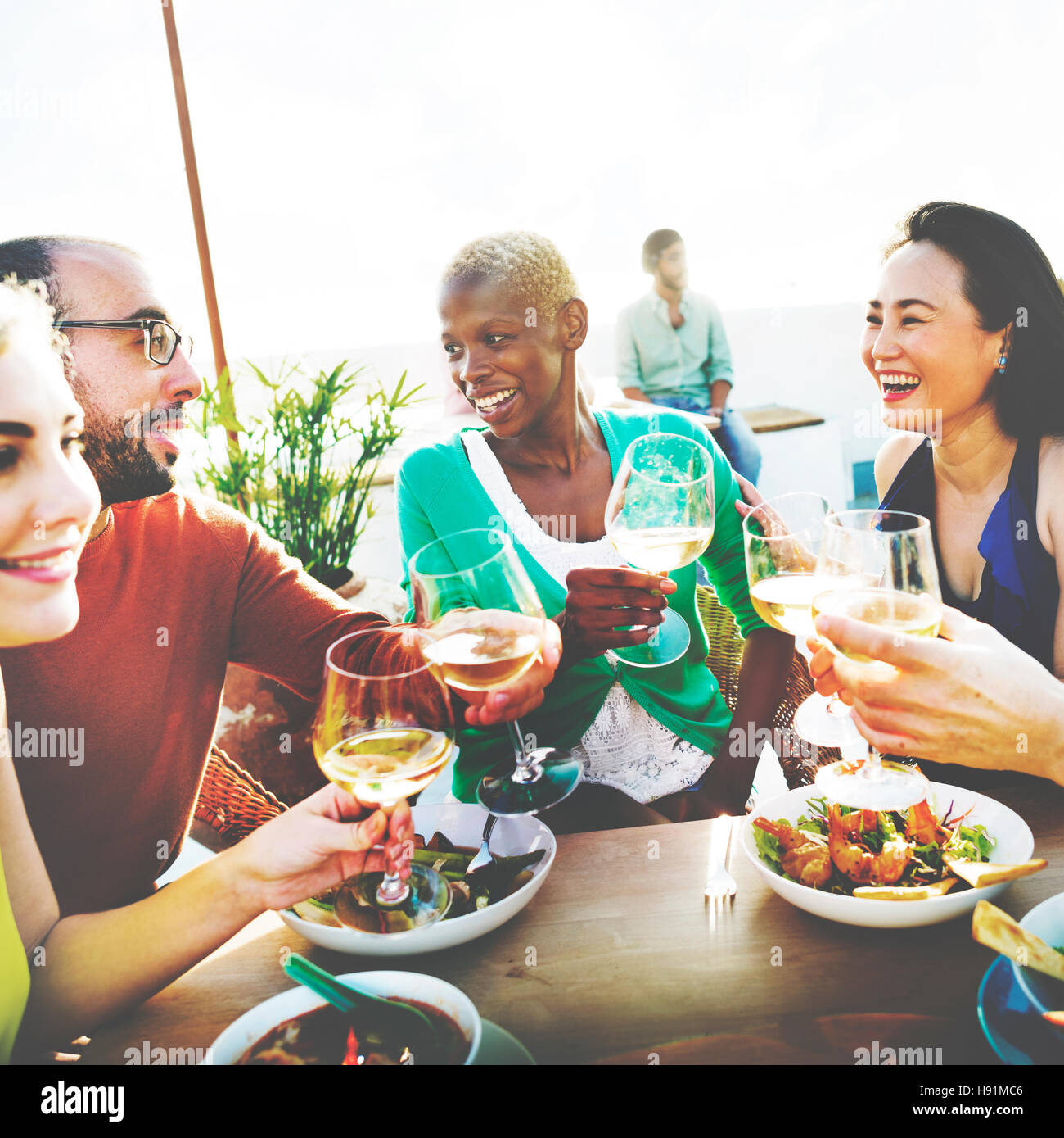 Friends Friendship Outdoor Chilling Togetherness Concept Stock Photo ...