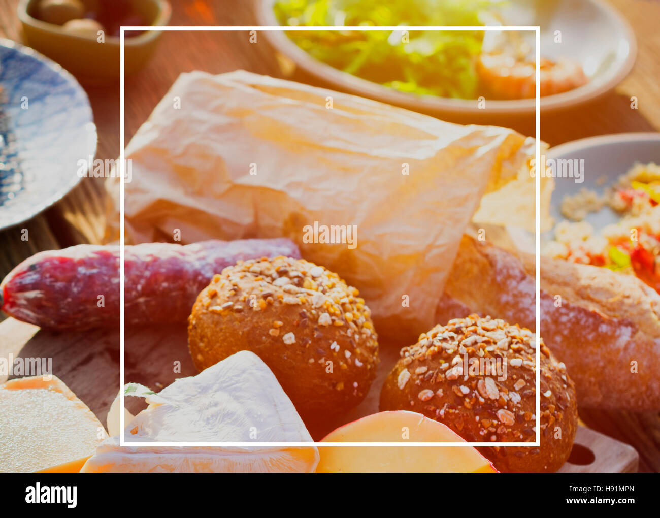 Frame Copy Space Square Border Rectangle Concept Stock Photo - Alamy