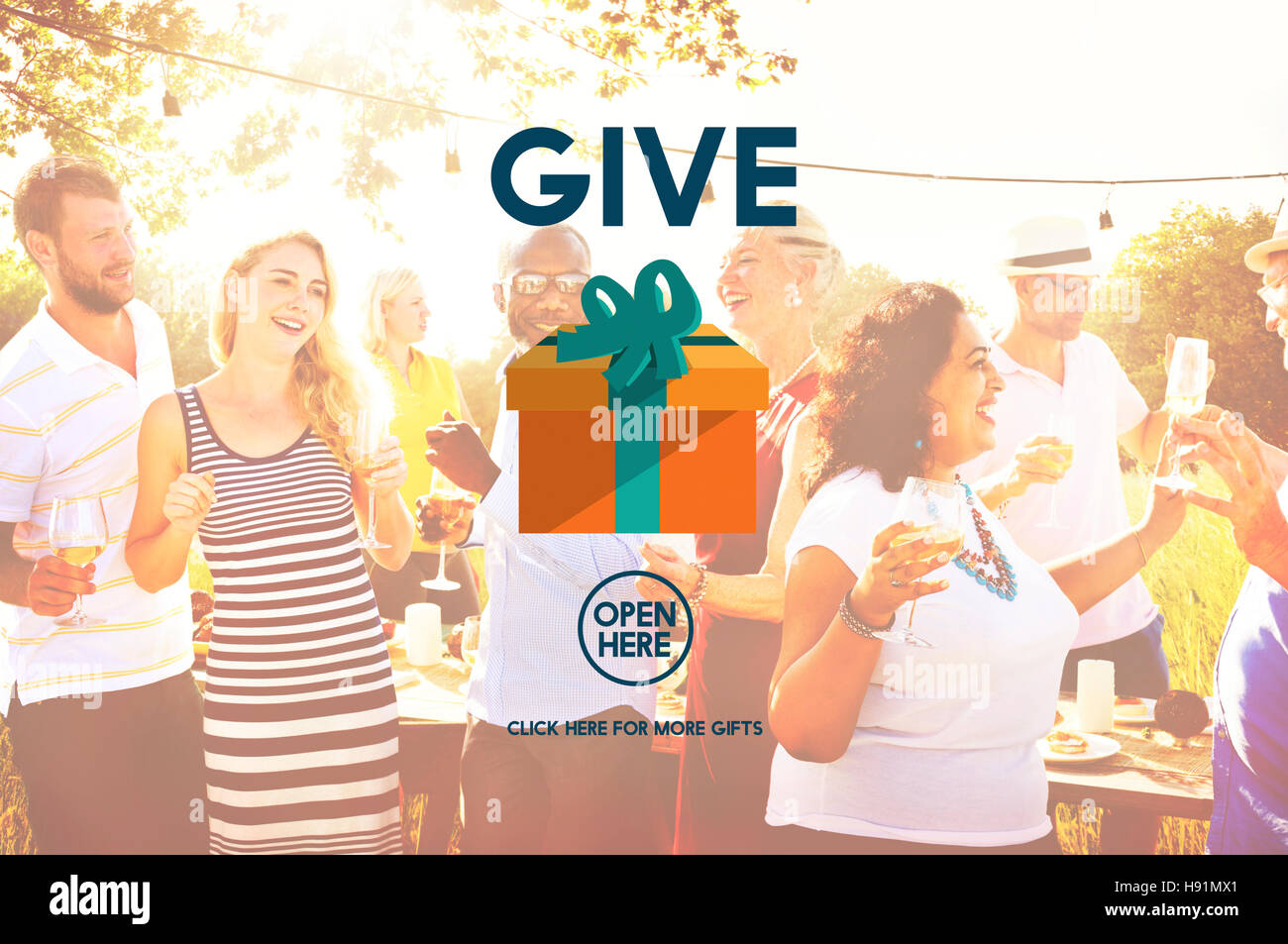 Give Donate Generosity Giving Support Help Concept Stock Photo - Alamy
