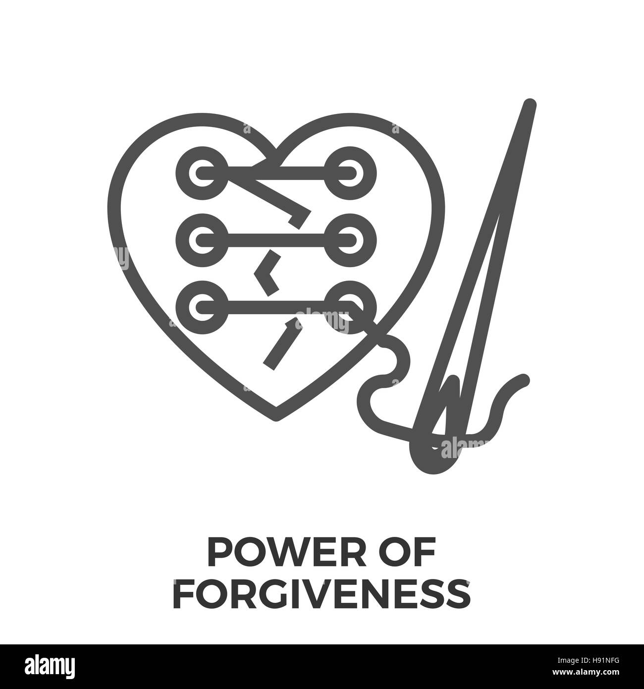 The power forgiveness Black and White Stock Photos & Images - Alamy
