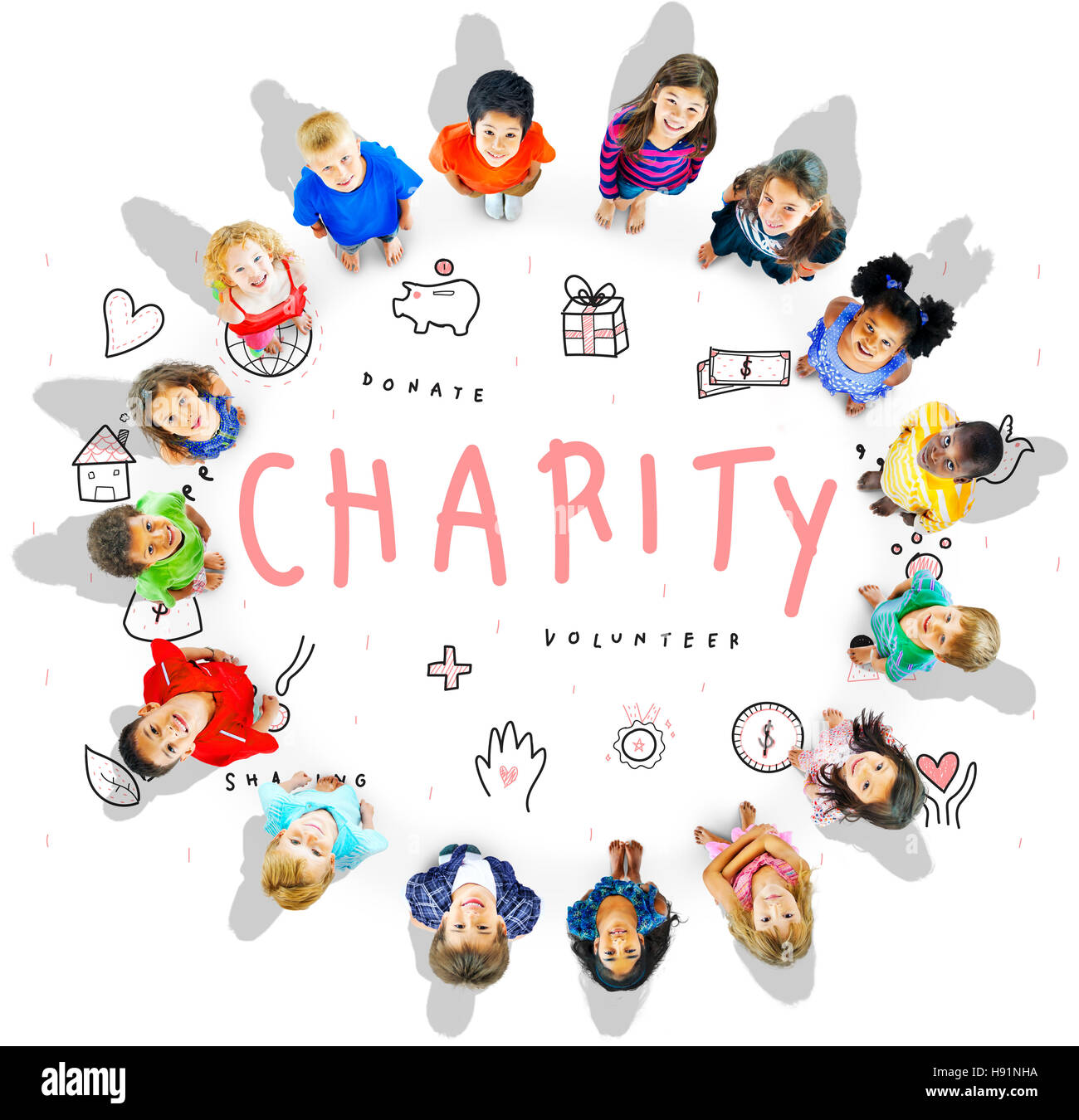 Charity Aid Donation Awareness Concept Stock Photo - Alamy