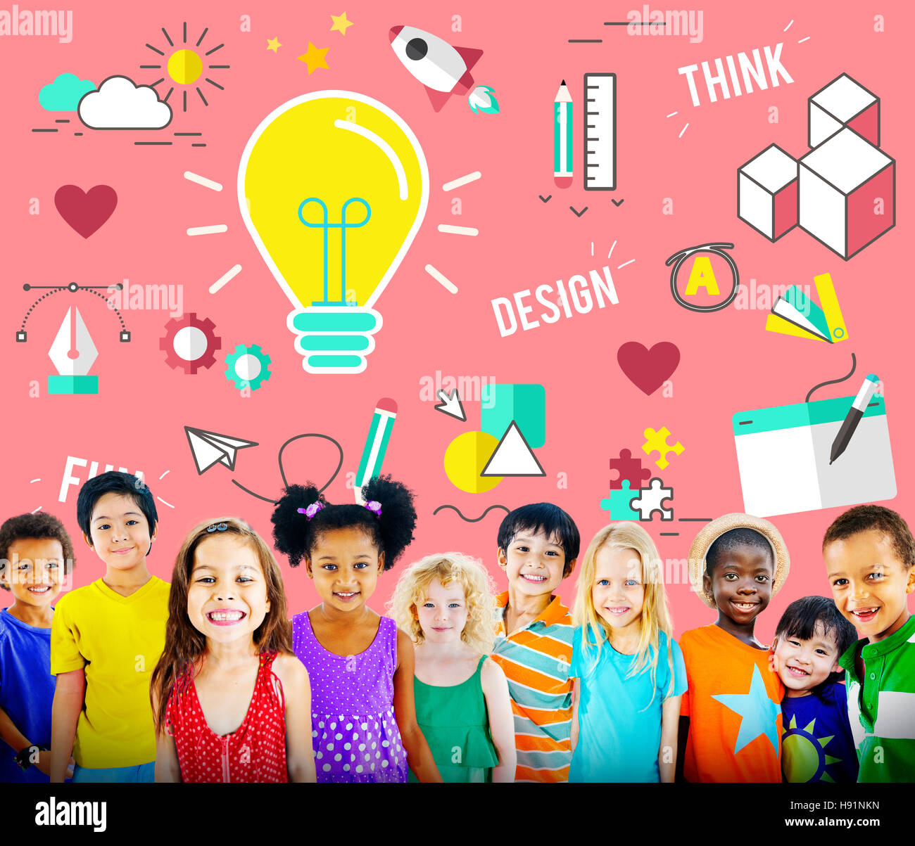 Ideas Creative Inspiration Design Imagine Concept Stock Photo - Alamy