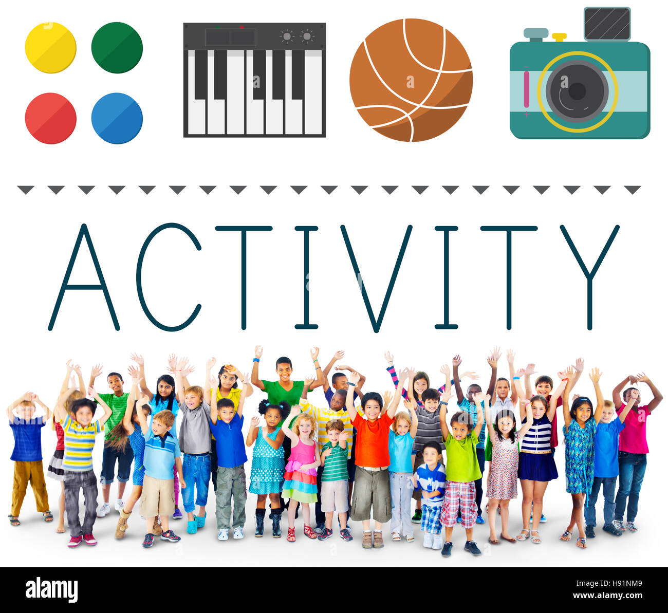 Activity Development Energy Leisure Occupation Concept Stock Photo - Alamy