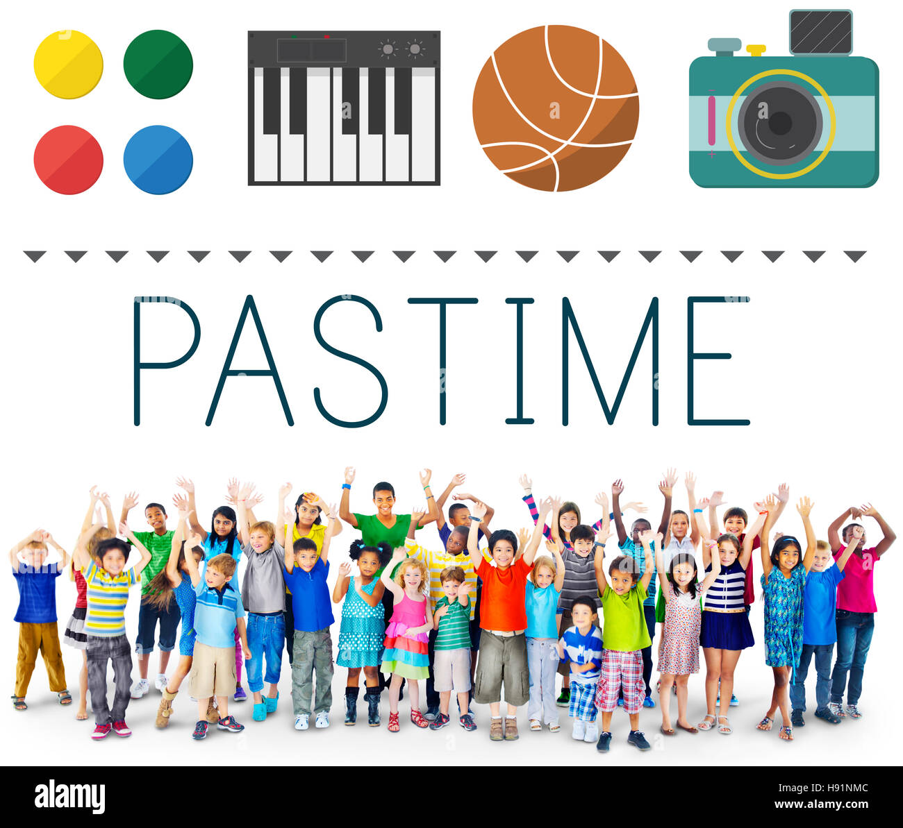 Pastime Pleasure Passion Activity Hobbies Interest Concept Stock Photo ...