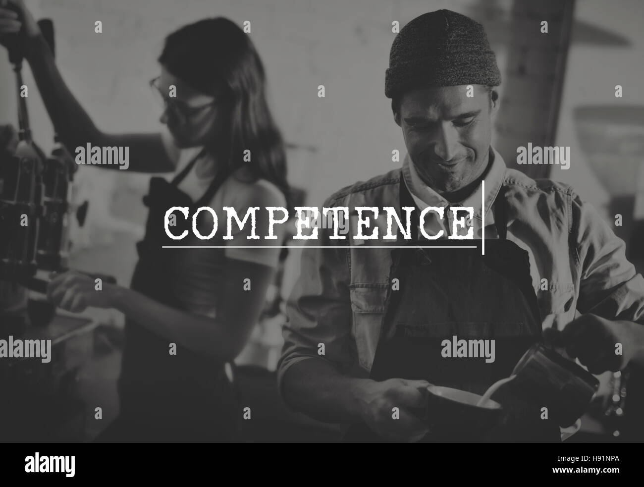 Competence Ability Skil Talent Experience Performance Concept Stock ...