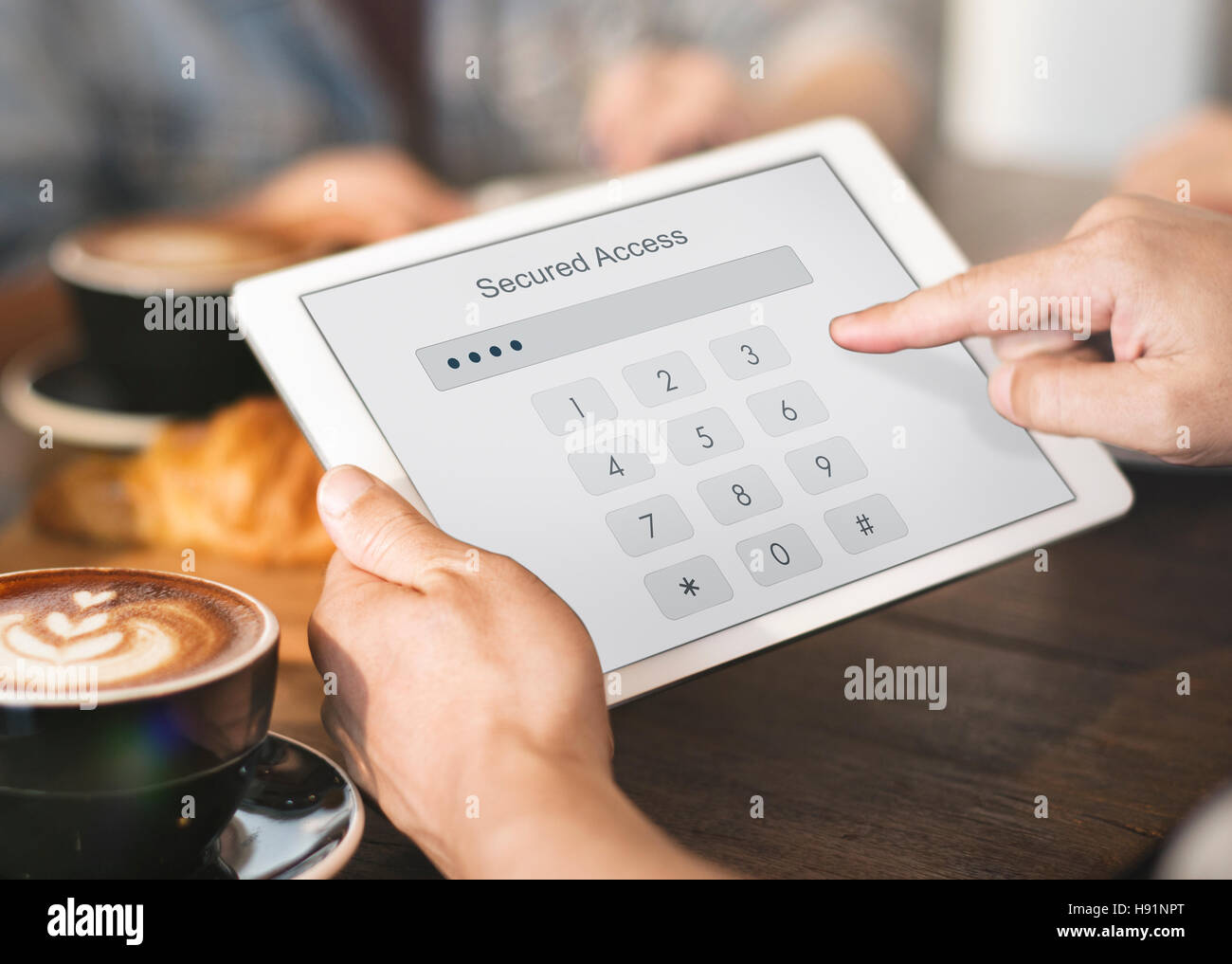 Log in Secured Access Verify Identity Password Concept Stock Photo - Alamy