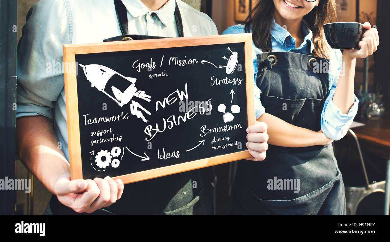 New Business Achievement Organization Progress Concept Stock Photo - Alamy