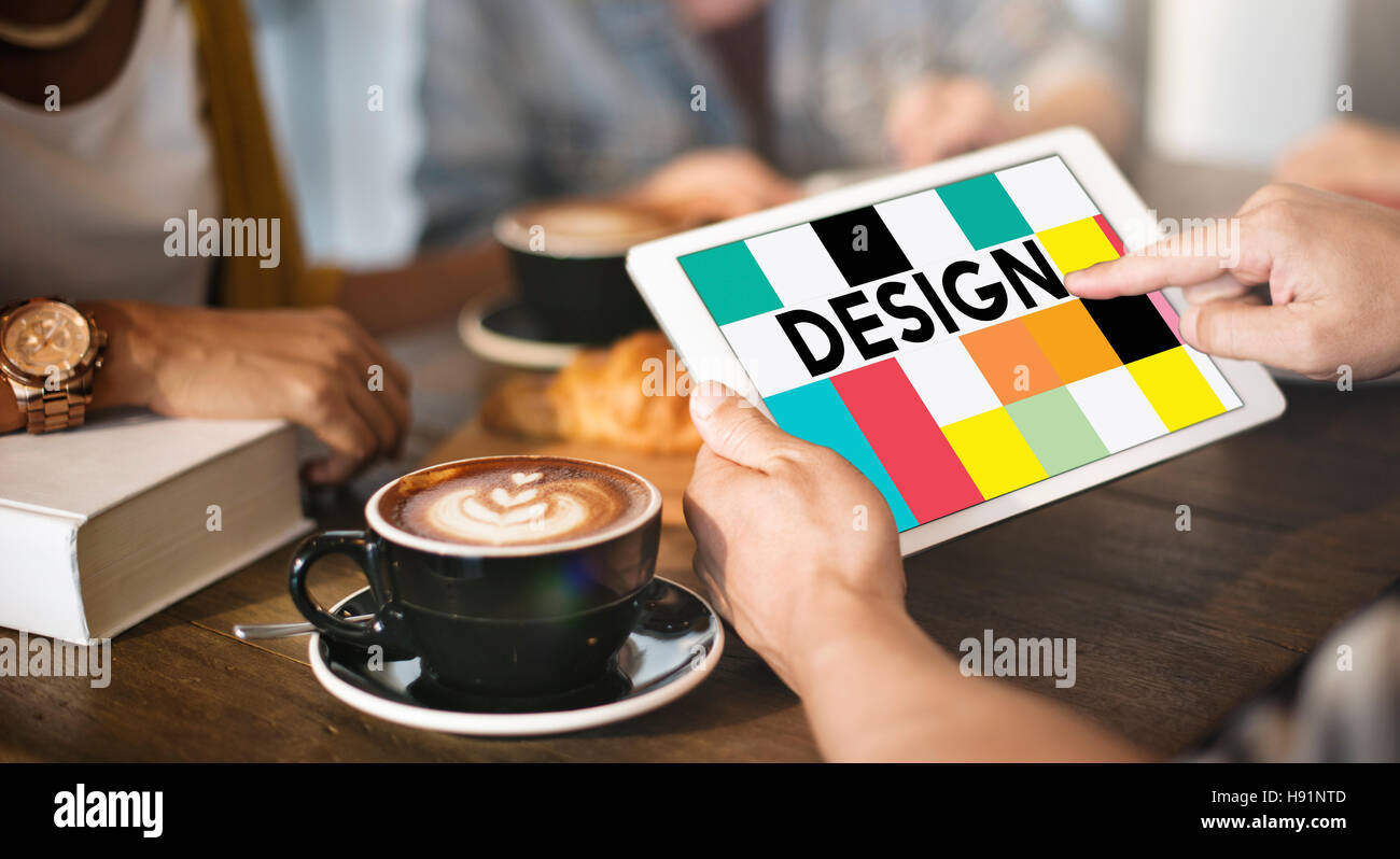 Graphic Design Illustration Creative Visual Concept Stock Photo - Alamy